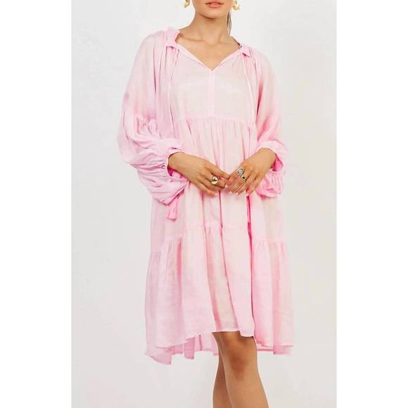 NAUDIC | Dresses | New Naudic Molly Block Dress In Baby Pink | Poshmark